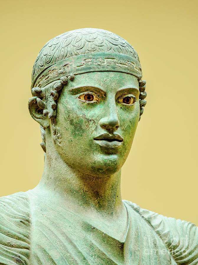 Charioteer of Delphi, Delphi Archaeological Museum, Delphi, Phocis, Greece Photograph by Karol ...