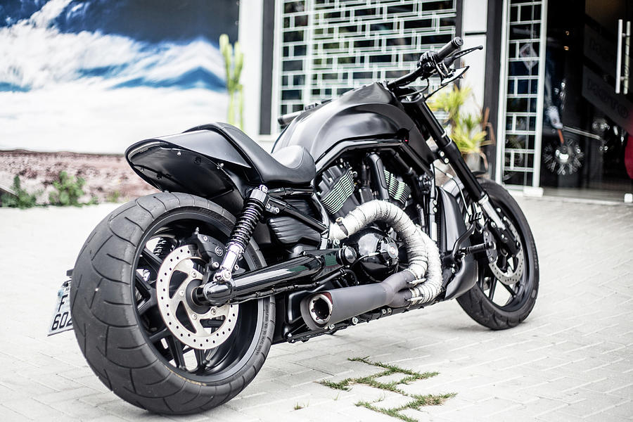 Custom V-Rod Photograph by Daniel Del Conte - Fine Art America