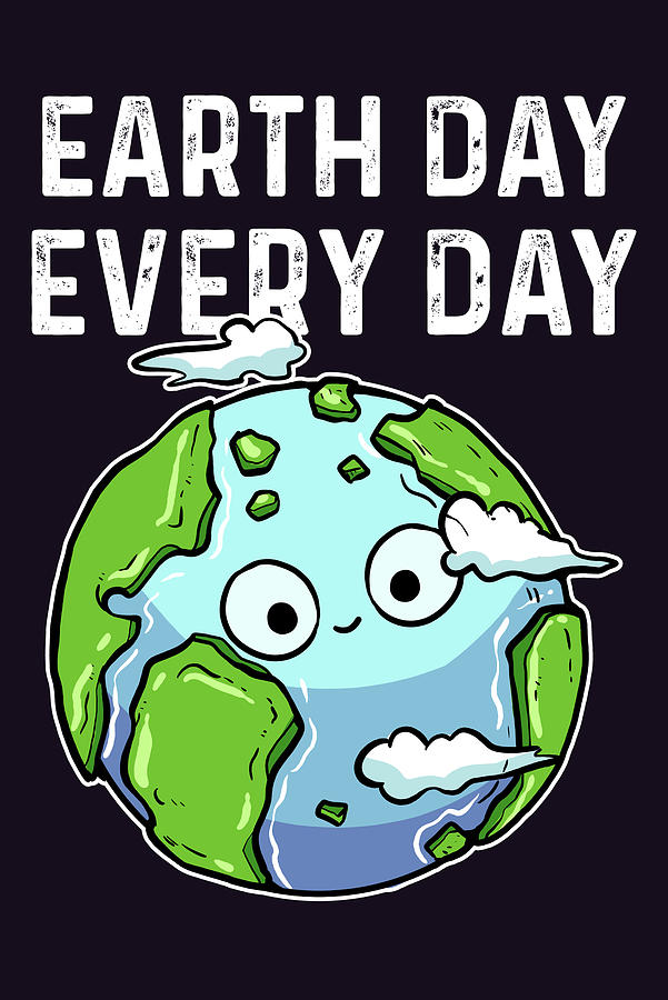 Earth Day Strike Climate Protection Global Warming Painting by Amango ...