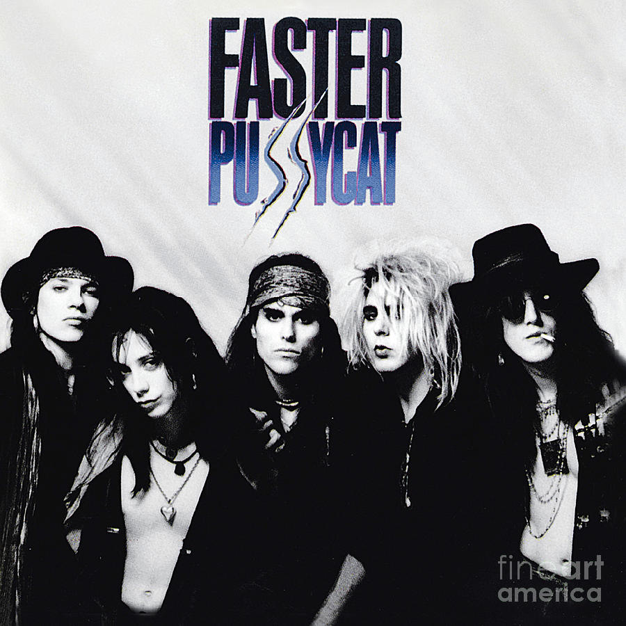 Faster Pussycat Band Digital Art By Danilo Fine Art America