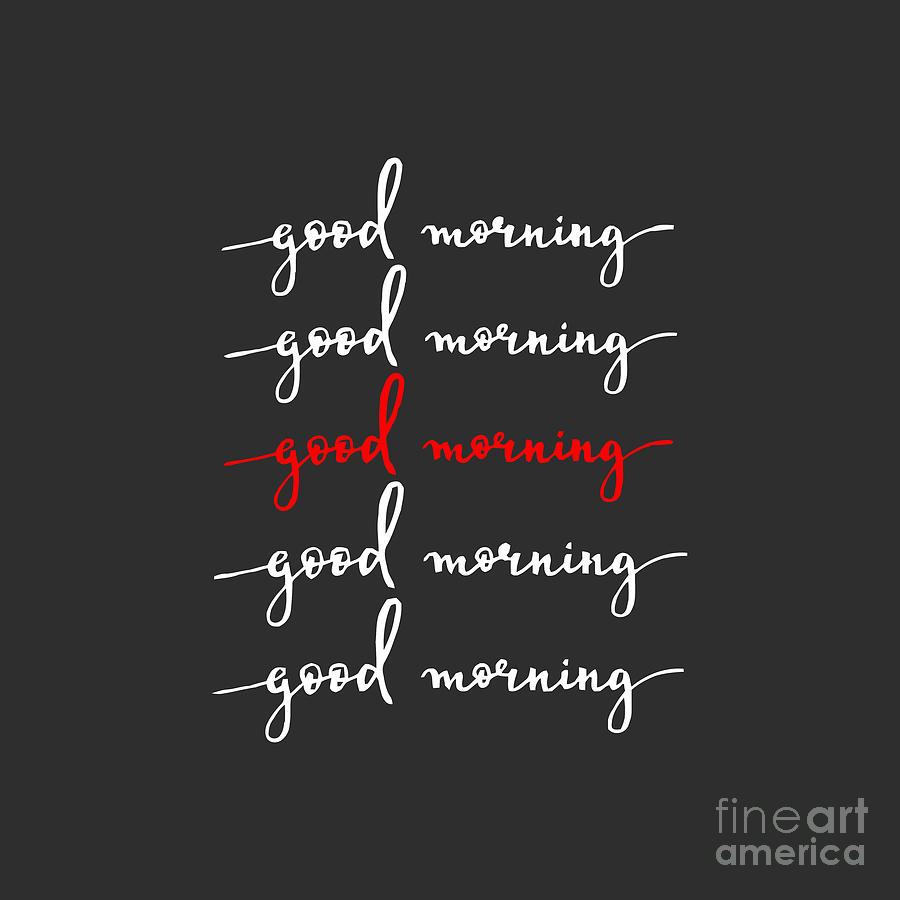 Good Morning Drawing By Galar Latupono Fine Art America