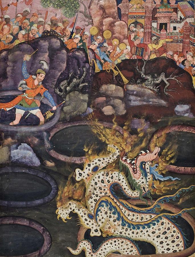 Hamzanama Painting by Akbar - Pixels