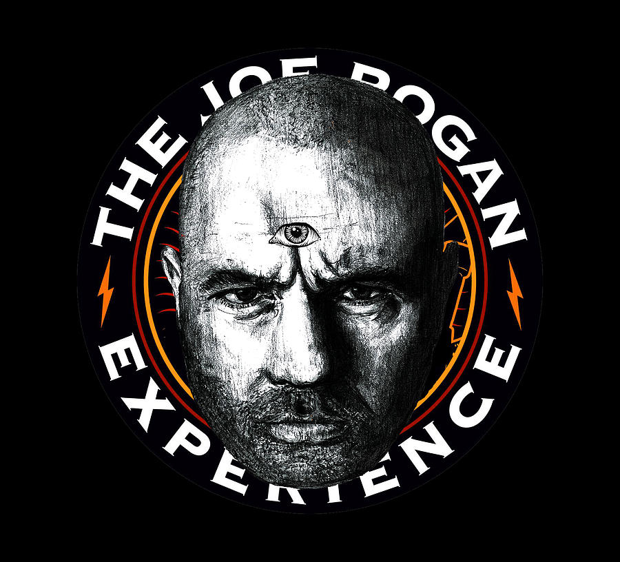 Joe Rogan Digital Art by Steve ELINE