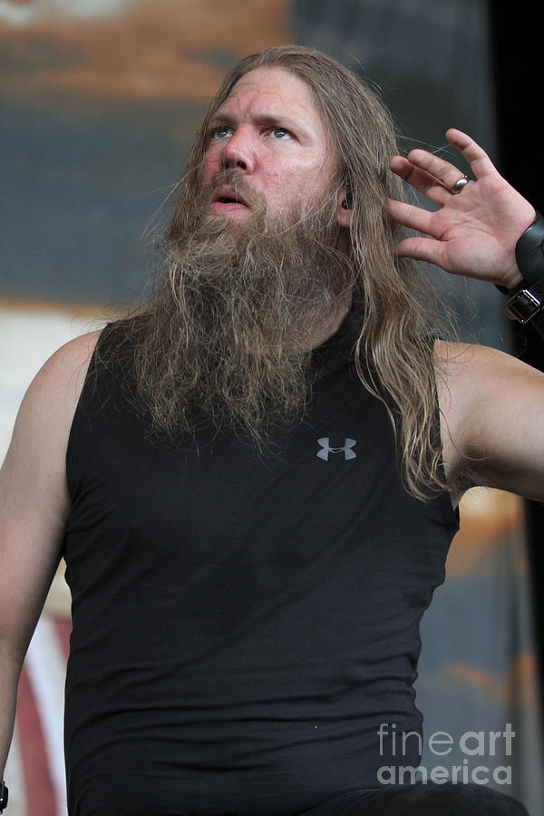 Johan Hegg - Amon Amarth Photograph by Concert Photos - Fine Art America