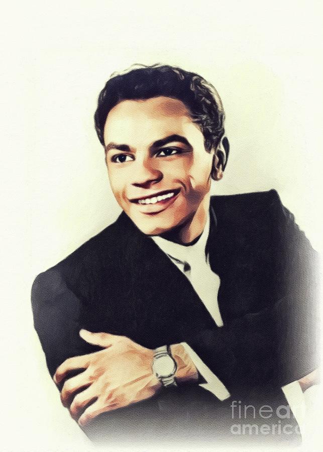 Johnny Mathis, Music Legend Painting by John Springfield | Fine Art America