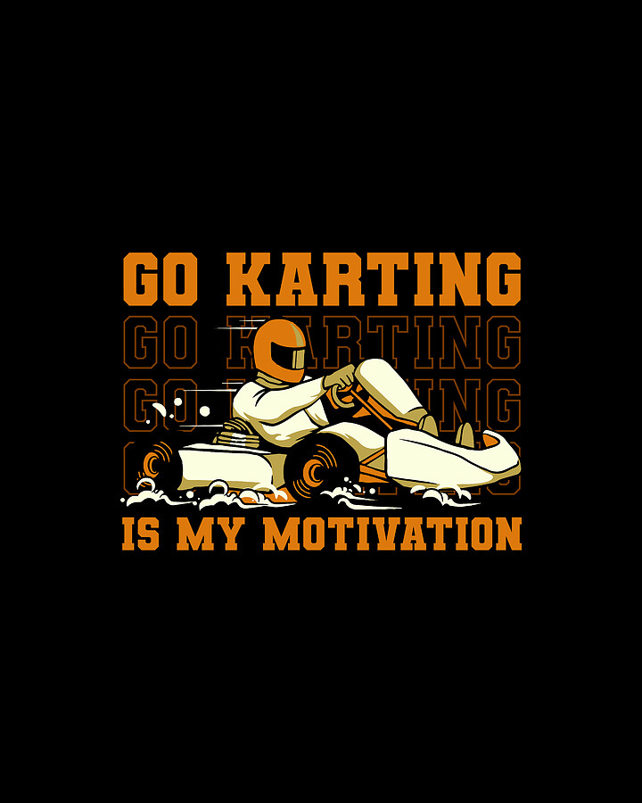 Karting Cool Racer - Race Go Kart Digital Art by Crazy Squirrel - Fine Art America