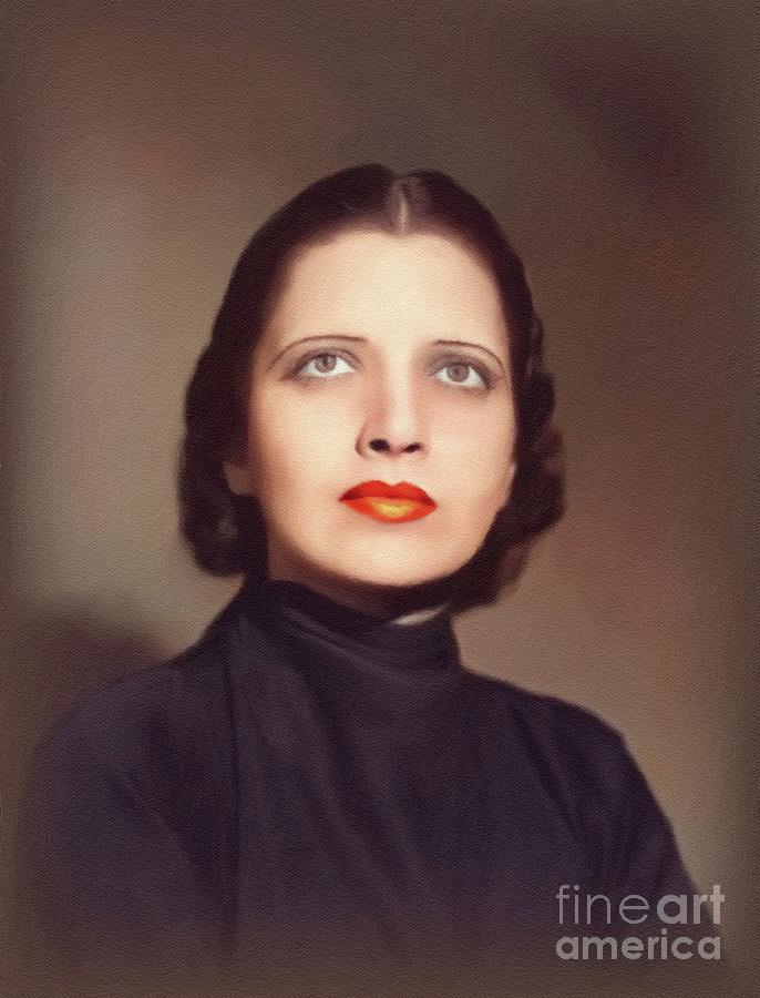 Kay Francis, Movie Legend Painting by Esoterica Art Agency - Pixels