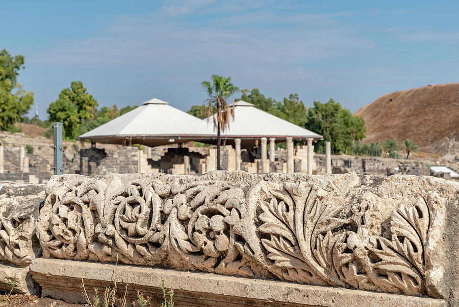 Overview of the ruins at Beit Shean National Park in Israel Photograph by Barb Gabay - Pixels
