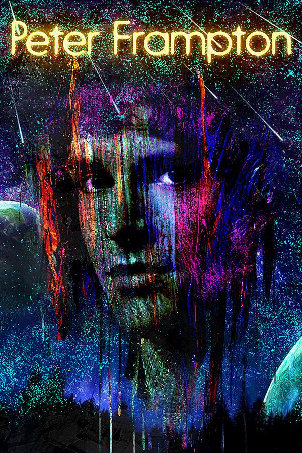 Peter Frampton Digital Art by Michael Earch - Fine Art America