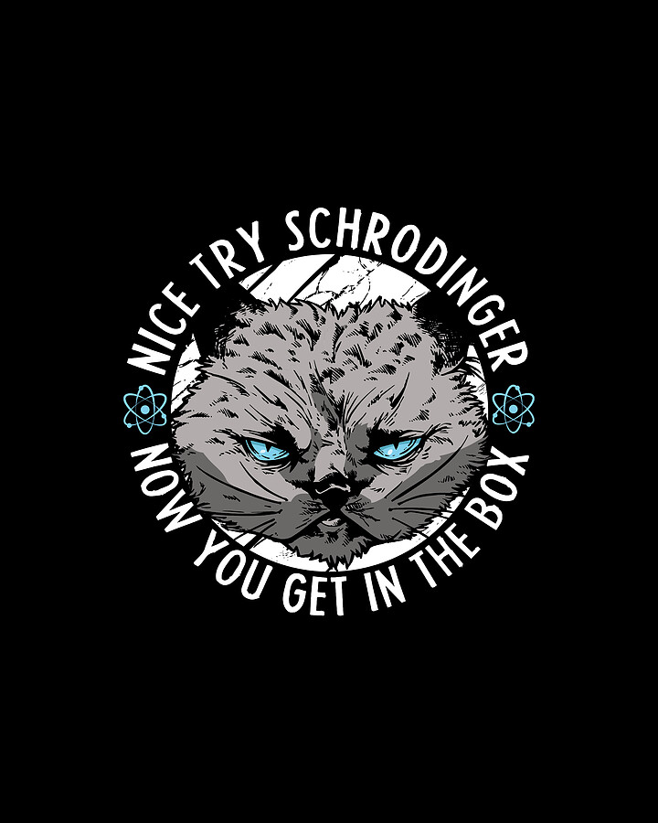 Physicist Cat - Science Scientist Quantum Physics Digital Art by Crazy ...