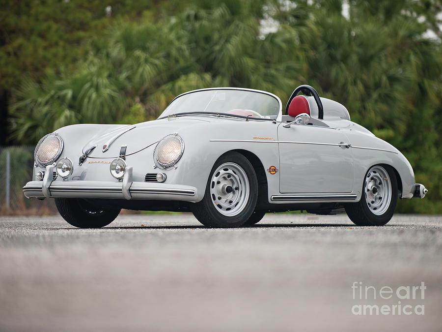 Porsche 356A 1600 Speedster D by Drauz Photograph by Vladyslav Shapovalenko - Fine Art America