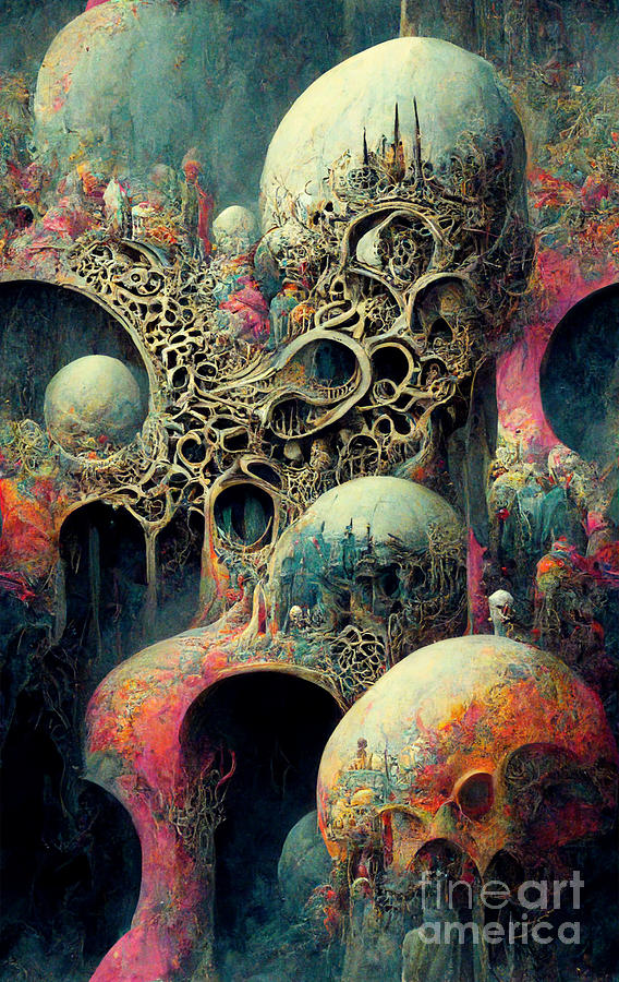 Psychedelic dystopia #2 Digital Art by Sabantha - Fine Art America