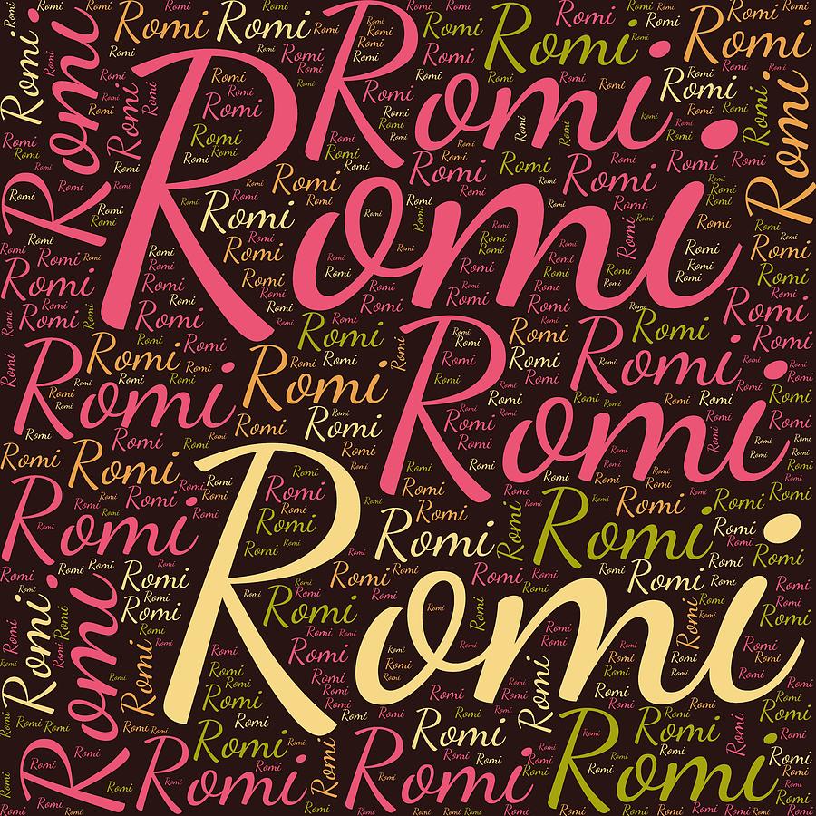 Romi Digital Art by Vidddie Publyshd - Fine Art America