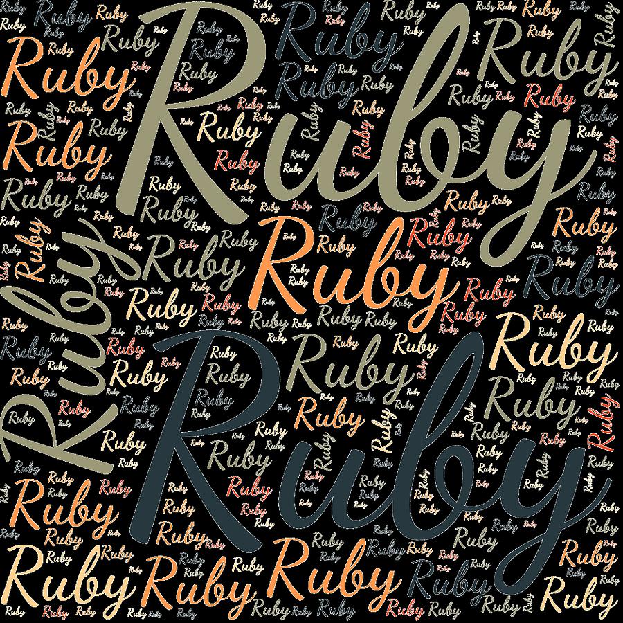 Ruby Digital Art by Vidddie Publyshd - Fine Art America