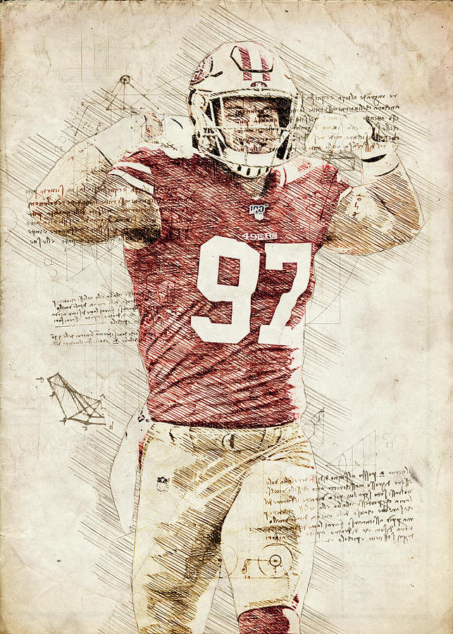 San Francisco 49Ers Player Nick Bosa Nickbosa Nick Bosa ...