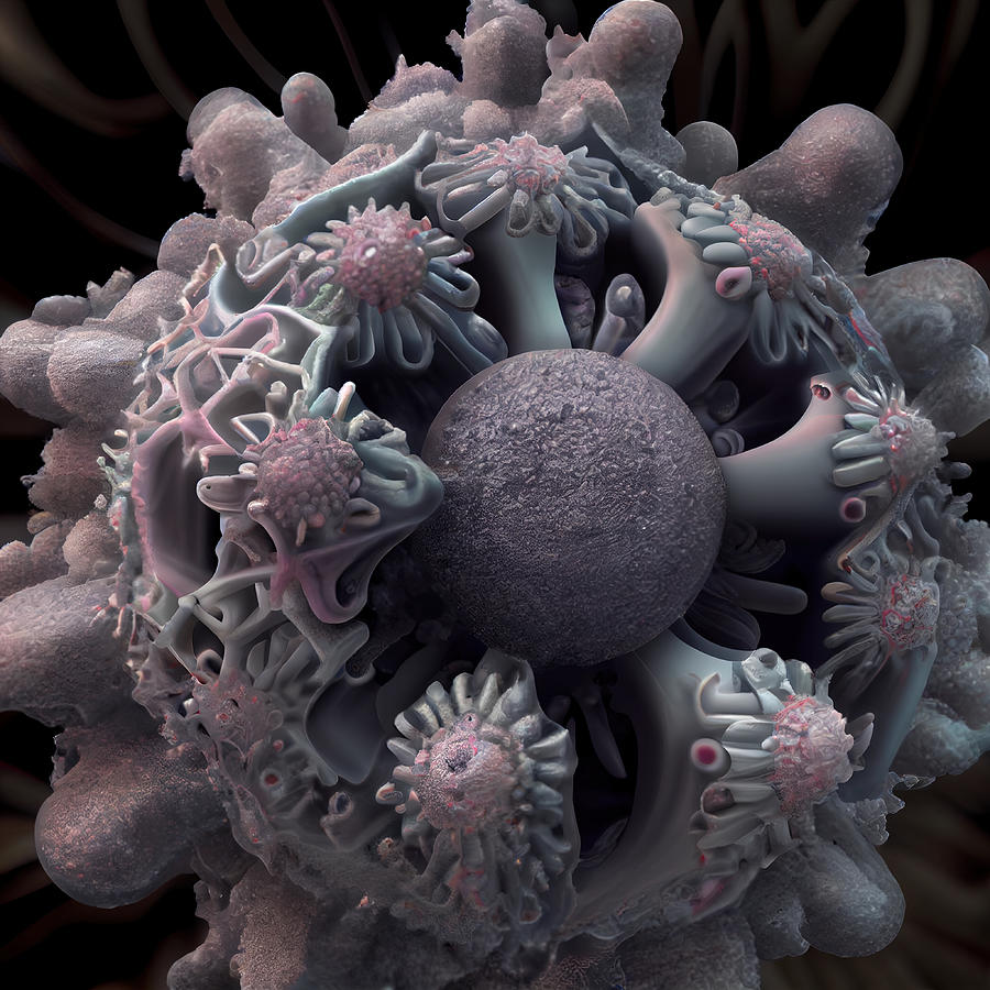 Scanning Electron-microscope Digital Art by Billy Hoffman - Pixels