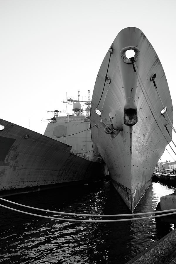 2 Ships Photograph by David Moore | Fine Art America