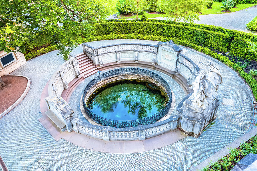Source of the Danube river in Donaueschingen, Schwarzwald Photograph by ...