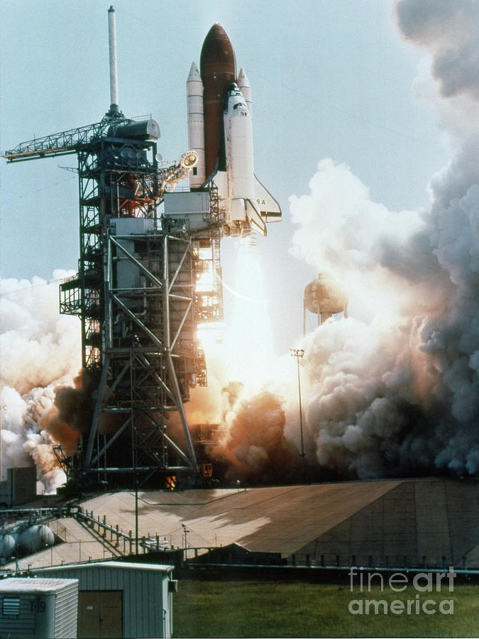Space Shuttle Launch, 1982 Photograph by Granger - Pixels