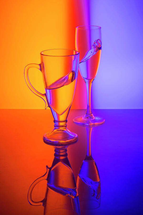 Still life with glass objects Photograph by Valentin Ivantsov - Fine ...