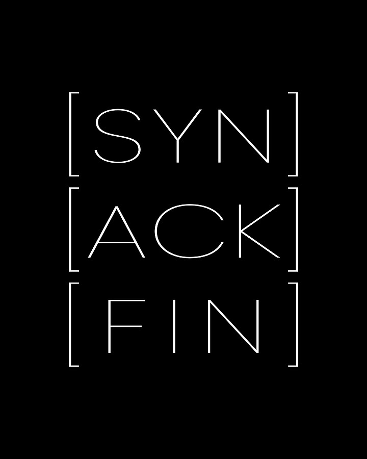 SYN ACK FIN IT Hacker Code Digital Art by Mooon Tees - Fine Art America