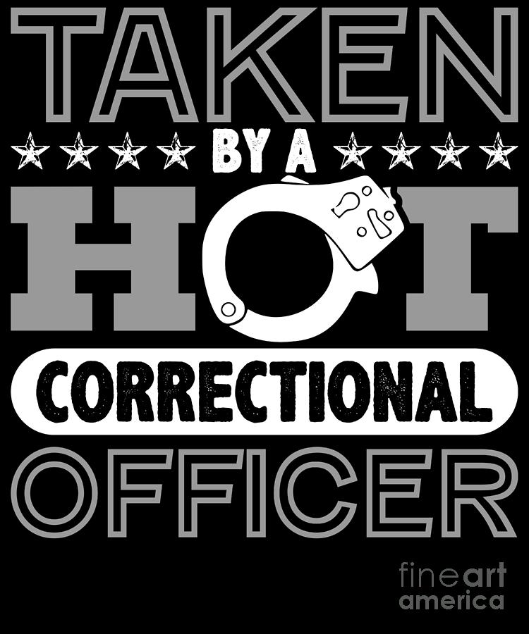 Taken By A Hot Corrections Officer Police Thin Silver Line Digital Art