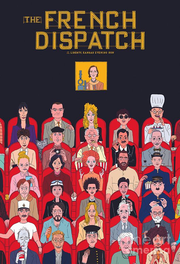 The French Dispatch poster Digital Art by Javi Aznarez - Fine Art America