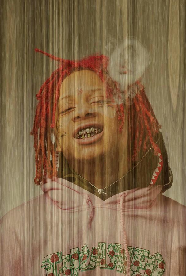 Trippie Redd Digital Art By Zachary Torp Fine Art America