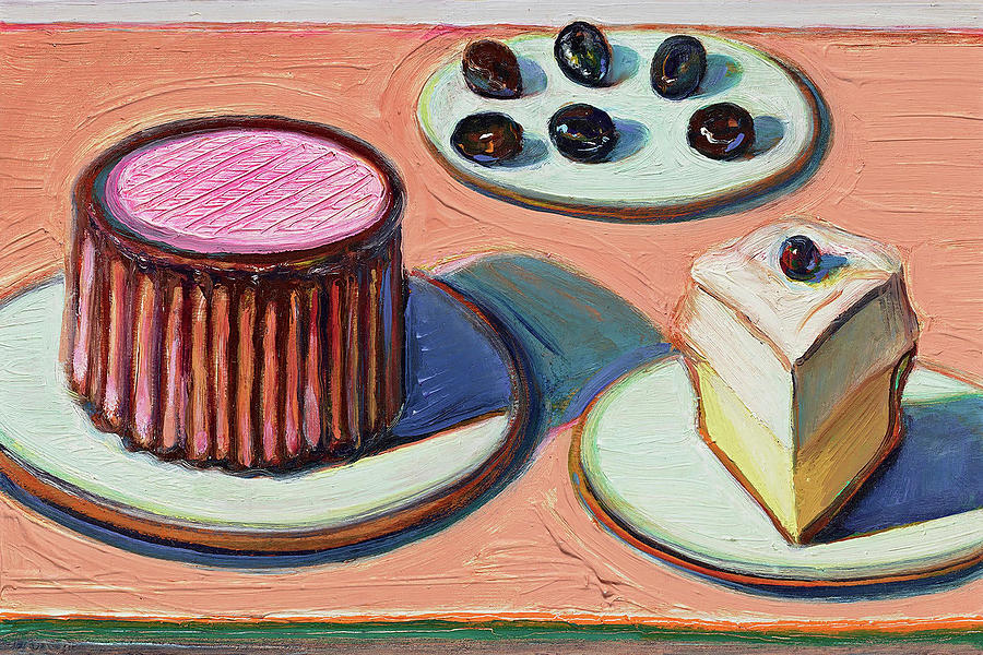 Wayne Thiebaud Art Paintings Painting by Wayne Thiebaud Art Paintings ...