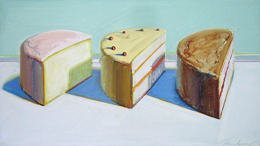 The Art of Wayne Thiebaud and his Depictions of Dark Cake, Ridge Trees ...