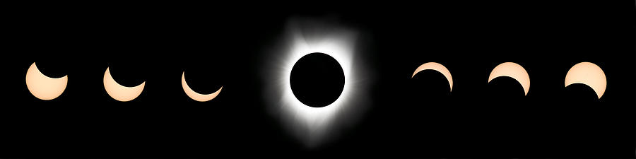 2017 Solar Eclipe Photograph by Stephan Rapp - Pixels