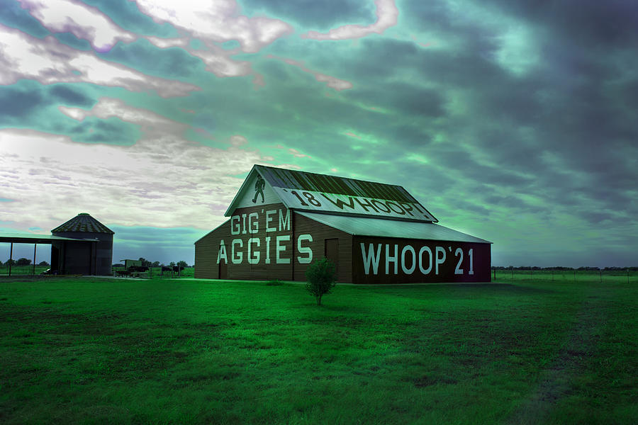 2018 2021 Aggie Barn Digital Art By Kurt Liese Pixels