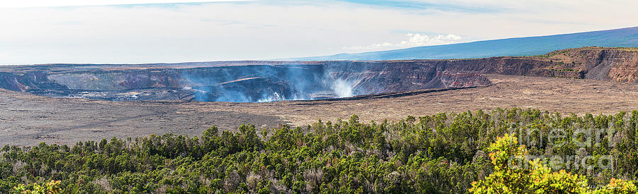 2022 Hawaii Panoramic View of Kilauea Caldera after its 2018 Collapse ...