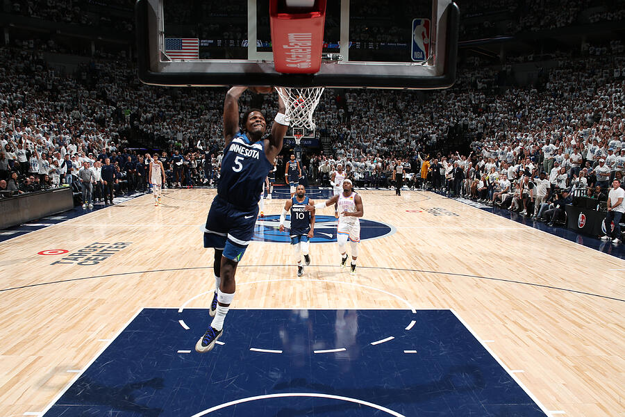2025 NBA Western Conference Finals - Oklahoma City Thunder v Minnesota Timberwolves by David Sherman