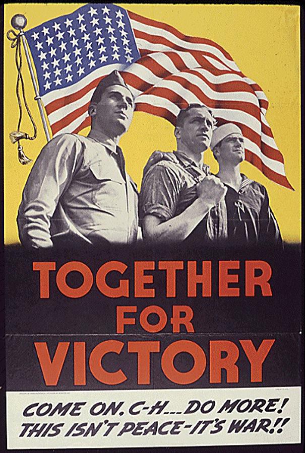 Vintage War Poster #2072 Mixed Media by War Posters - Fine Art America