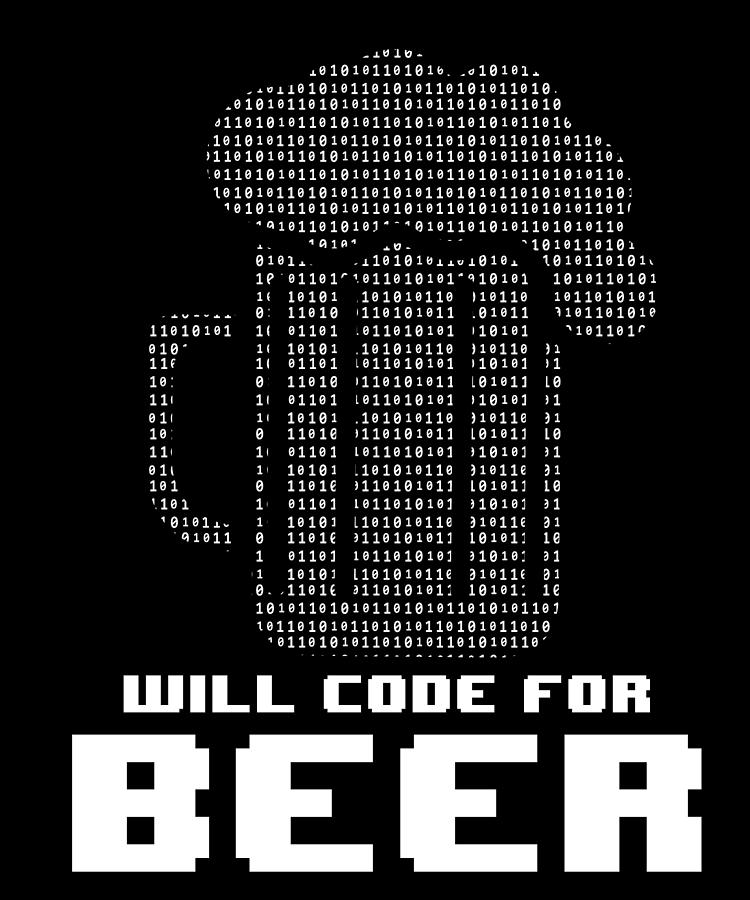 Programmer Software Engineer Coder Programming Coding Digital Art By Crazy Squirrel Fine Art