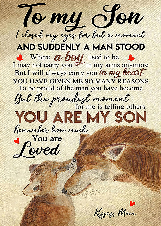 Tomyson MOM TO SON Digital Art by Gambrel Temple - Pixels