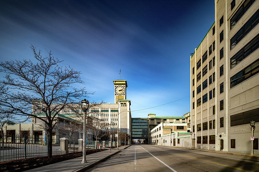 240 Seconds At The Allen Bradley Clock Tower Photograph By Randy Scherkenbach Pixels