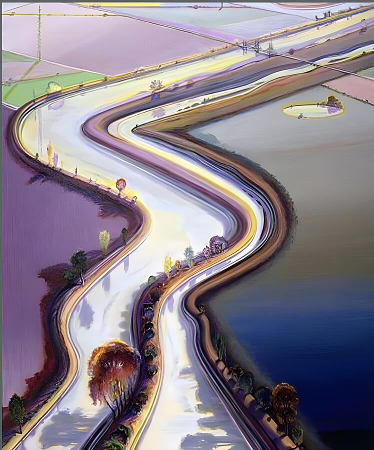 Wayne Thiebaud Painting by Wayne Thiebaud - Pixels