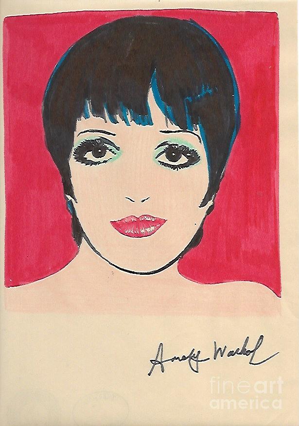Andy Warhol Drawing Painting Artwork #25 Painting by New York Artist ...