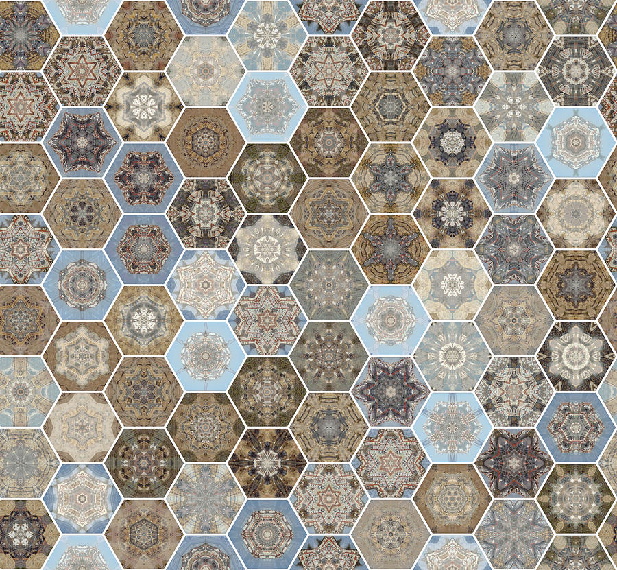 Hexagon Pattern for Apparels #263 Digital Art by Tin Tran - Fine Art ...
