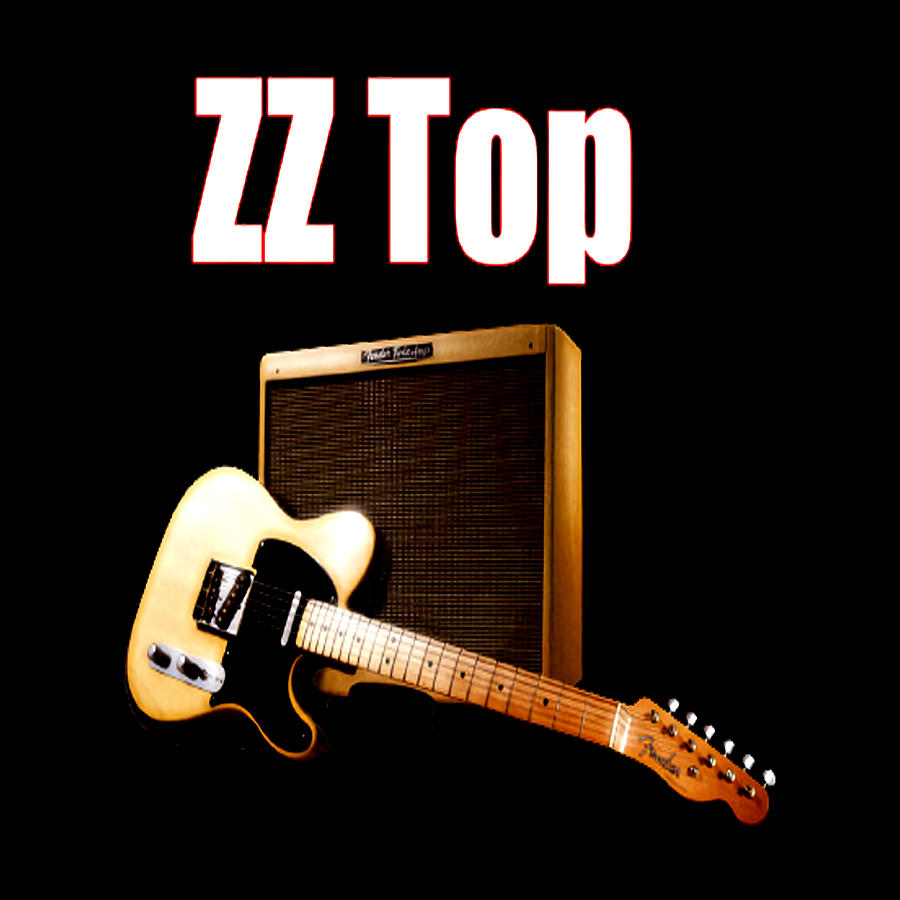 Zz Top Digital Art By Kaii Nini Fine Art America