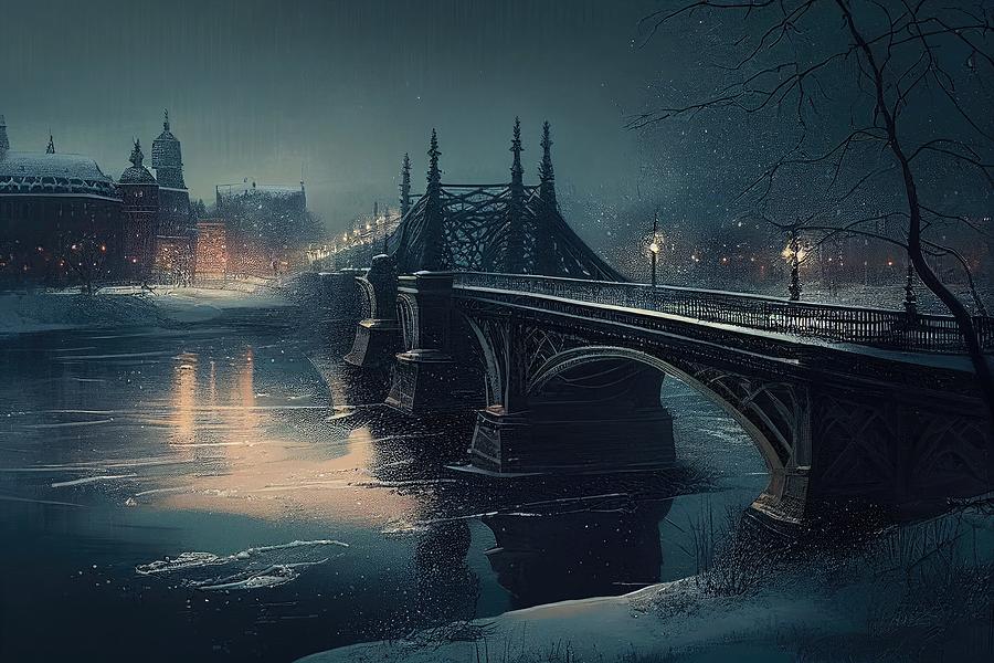 Winter Wonderland Digital Art by Pat Filteau - Fine Art America