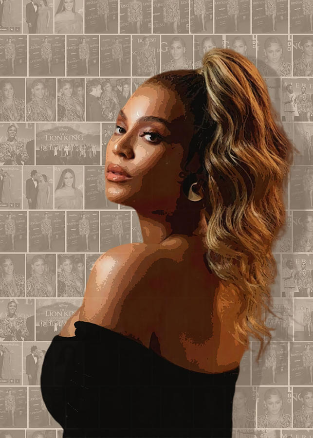 Beyonce Poster #3 Painting by Davis Powell - Fine Art America