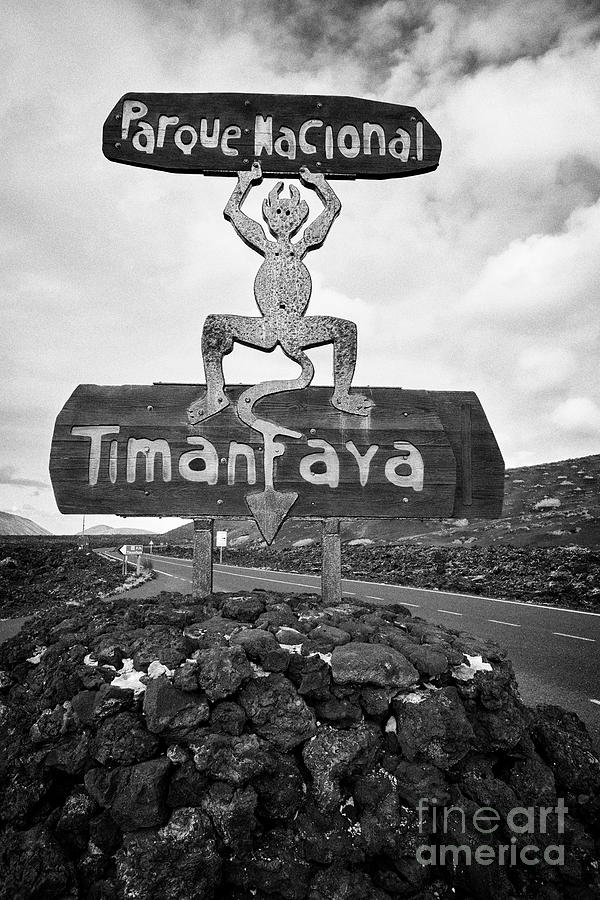 cesar manrique designed diablo logo for timanfaya national park parque ...