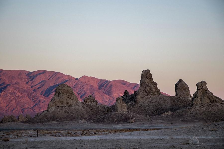 Desert Drives - The Trona Pinnacles Photograph by Andrew Webb Curtis