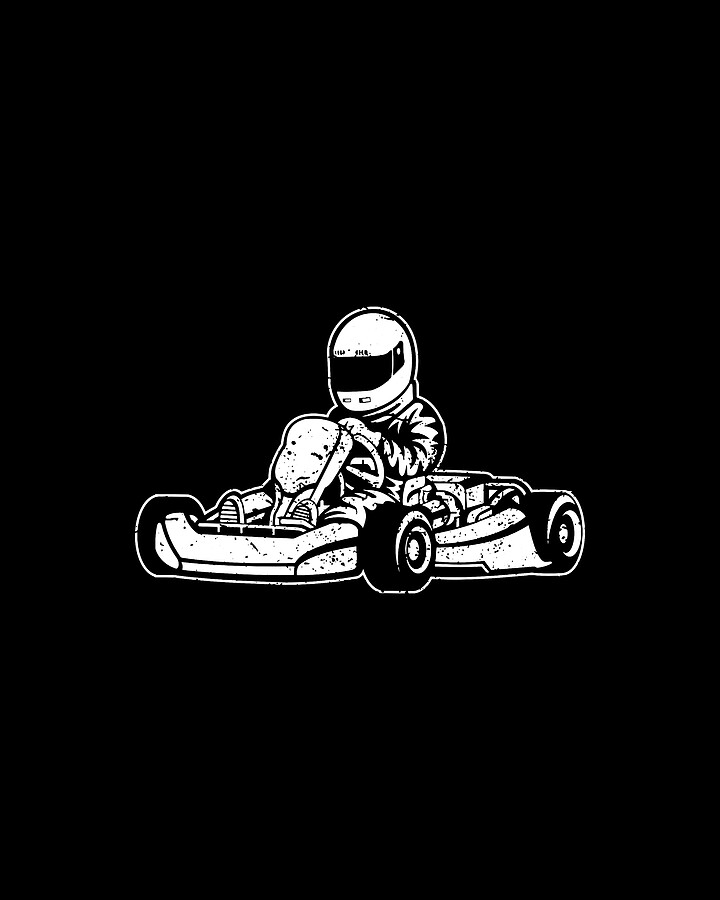 Go Kart Race - Racer Karting Digital Art by Crazy Squirrel - Fine Art America