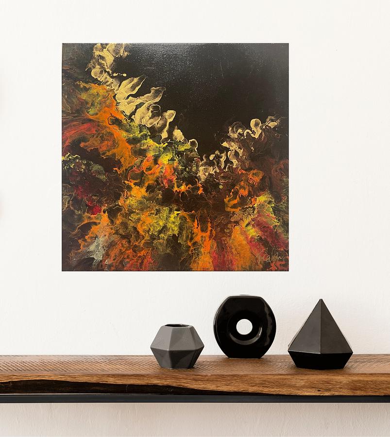 Modern abstract Painting by Rabi Soltani - Fine Art America