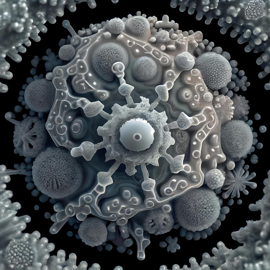 Scanning Electron-microscope Digital Art by Billy Hoffman - Pixels