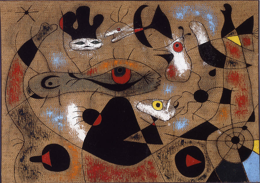 Joan Miro Famous Paintings Surrealism